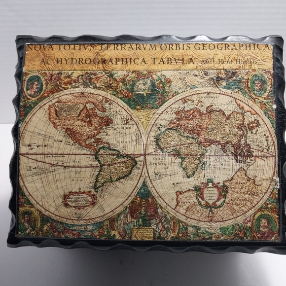 Office | World Map Box | Poshmark